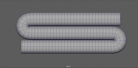 【MAYA】カーブを使って紐やパイプ、チューブを作る方法。Attach brush to curve機能も便利です！！！