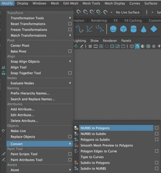【MAYA】カーブを使って紐やパイプ、チューブを作る方法。Attach brush to curve機能も便利です！！！